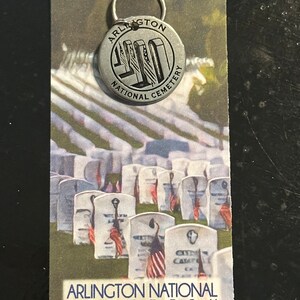 Arlington National Cemetery Token Coin Keychain Zipper Pull - Etsy