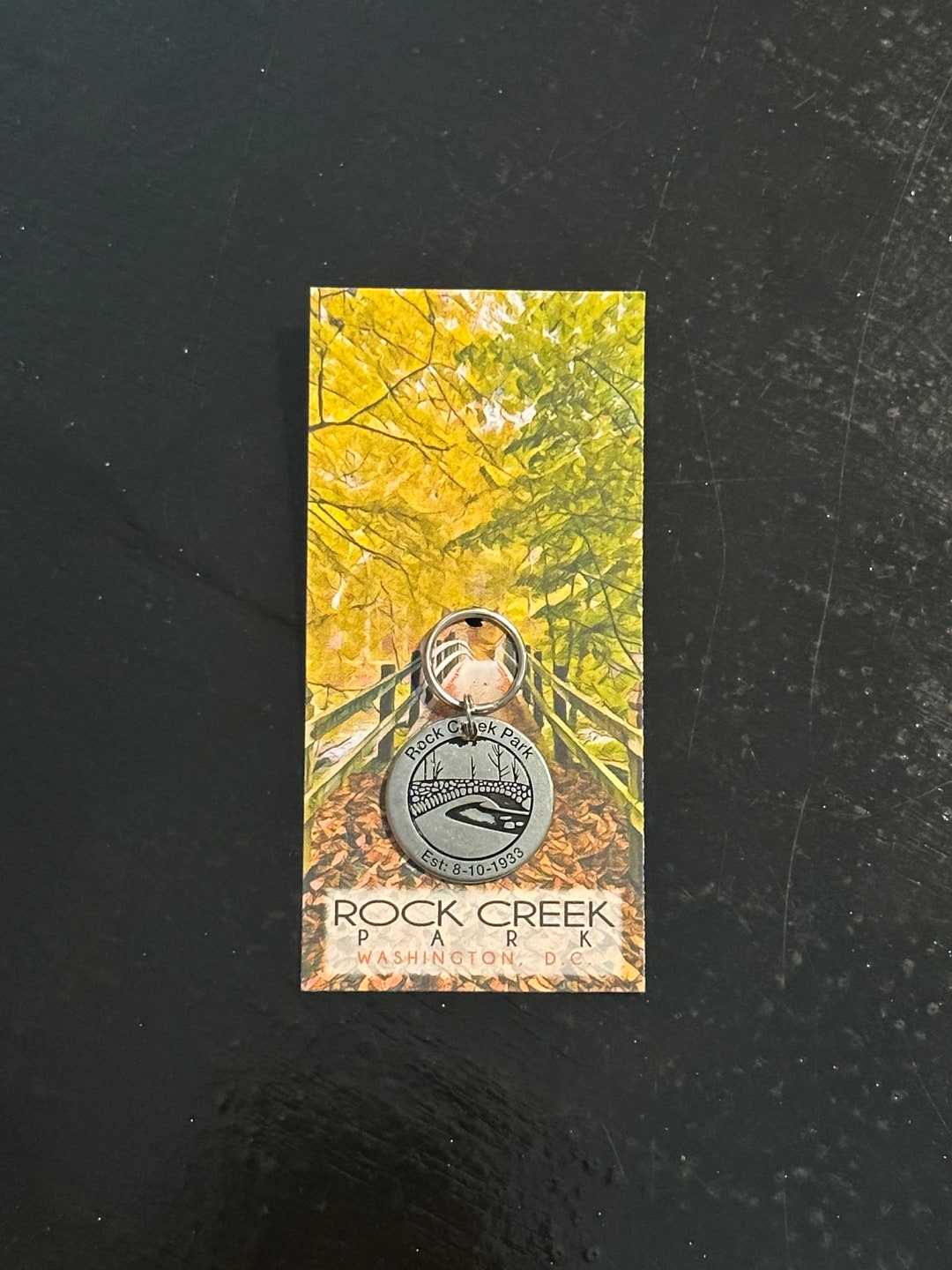 Rock Creek Park Washington DC Token Coin Keychain Zipper Pull 1pc ...