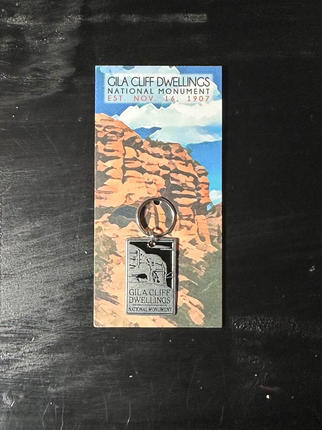 Gila Cliff Dwellings National Monument Token Coin Keychain Zipper 1pc ...