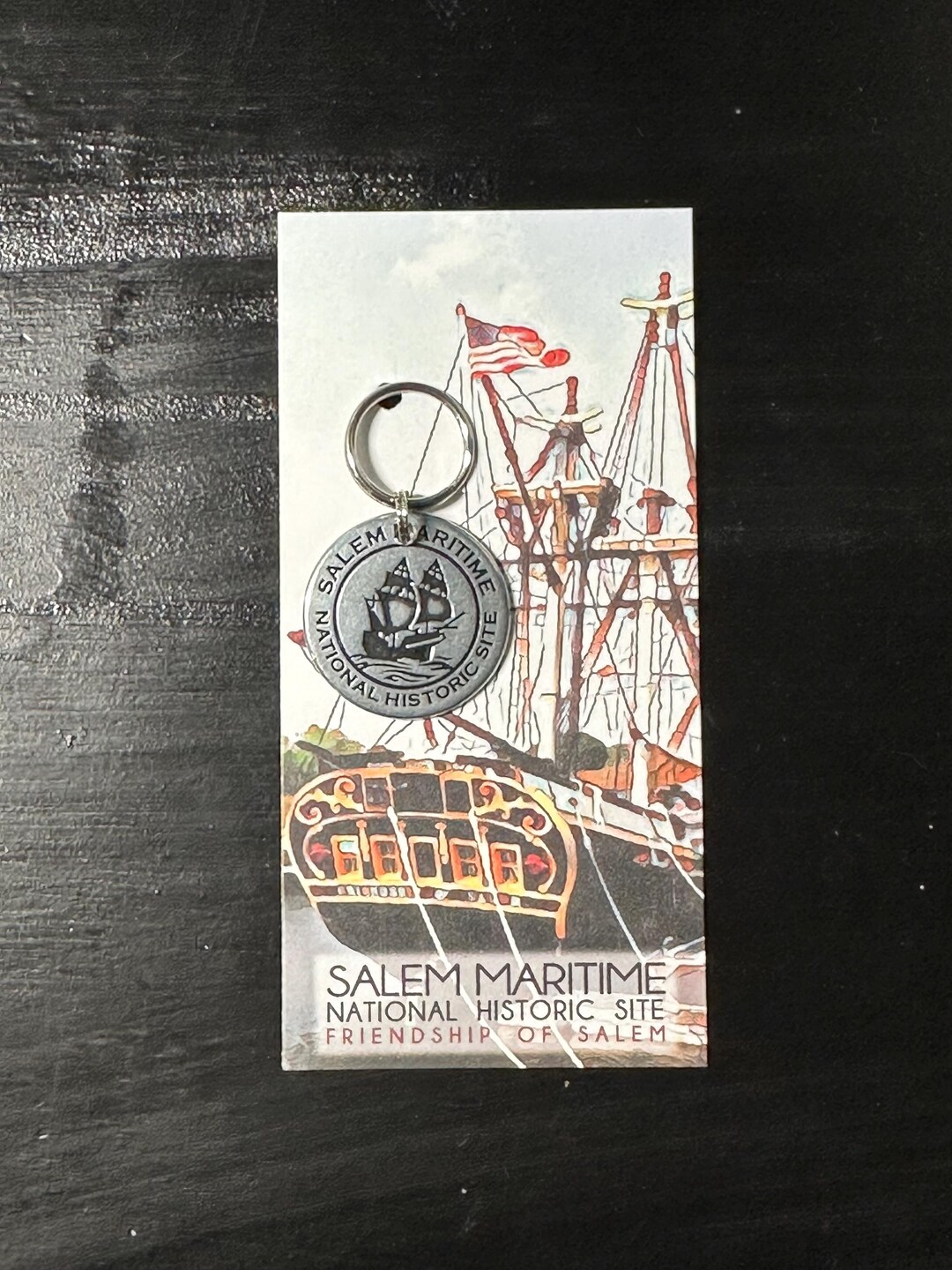 Salem Maritime National Historic Site Token Coin Keychain Zipper Pull ...