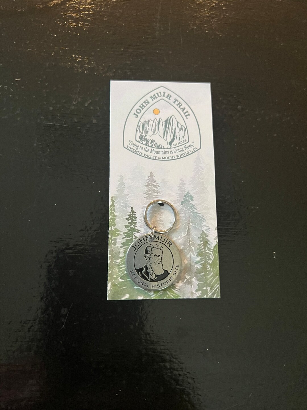 John Muir National Park Token Coin Keychain Zipper Pull 1pc Utah ...