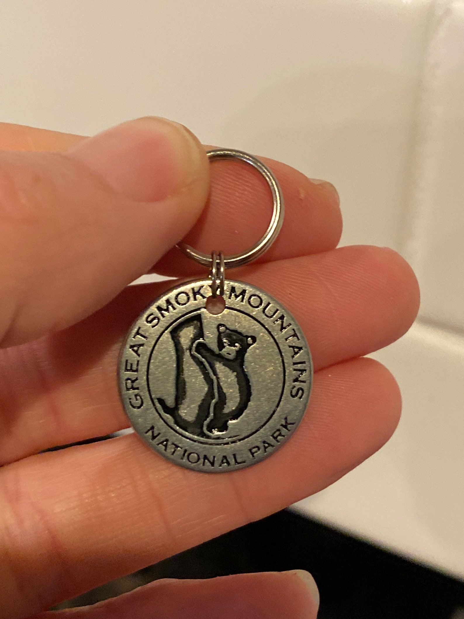 Great Smoky Mountains National Park Token Coins Keychain - Etsy