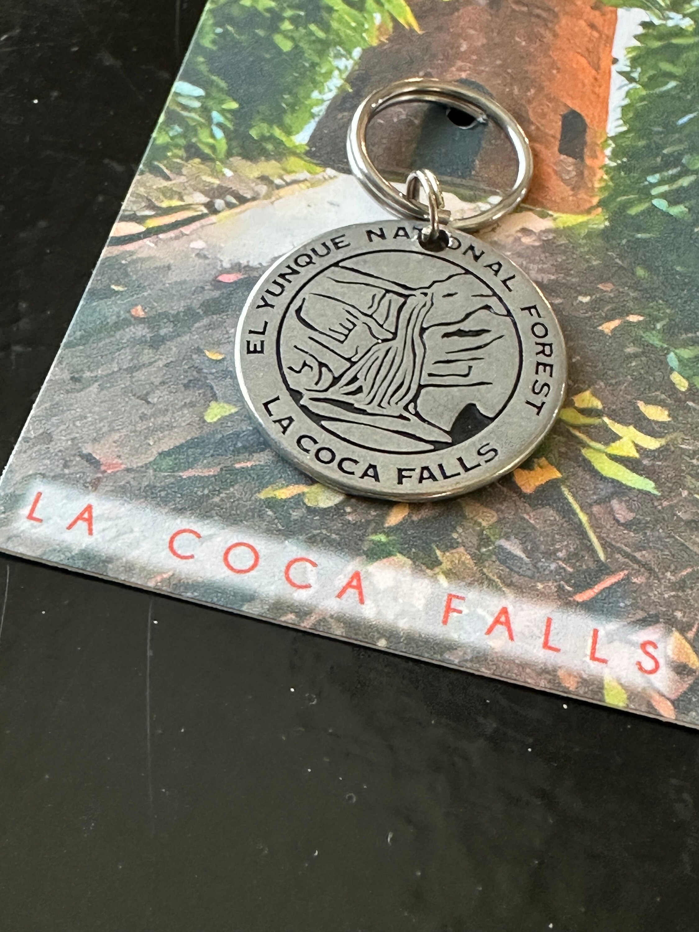El Yunque National Forest Token Coin Keychain Zipper Pull 1pc Landmark ...