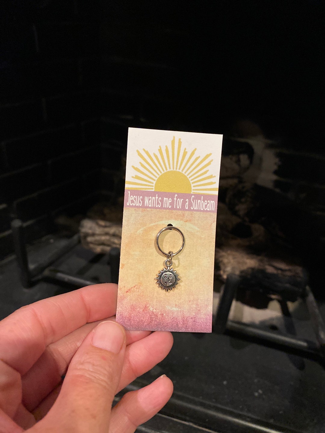 Jesus Wants Me for a Sunbeam Sun Charm Keychain Zipper Pull 1pc Primary ...