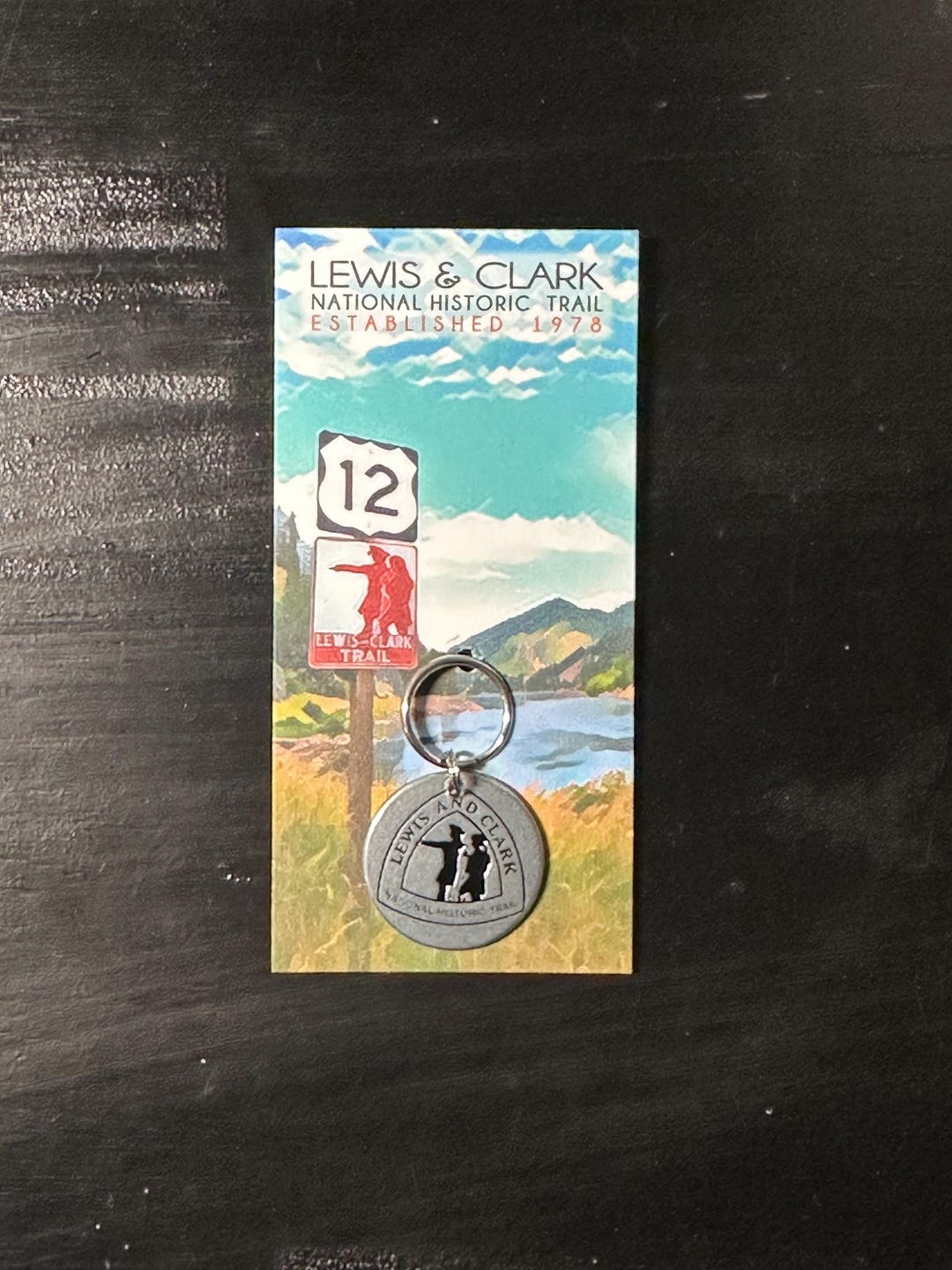 Lewis and Clark National Historic Trail Park Token Coin Keychain Zipper ...