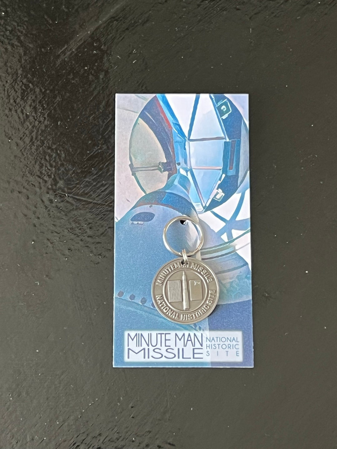 Minuteman Missile National Historic Site Token Coin Keychain Zipper ...