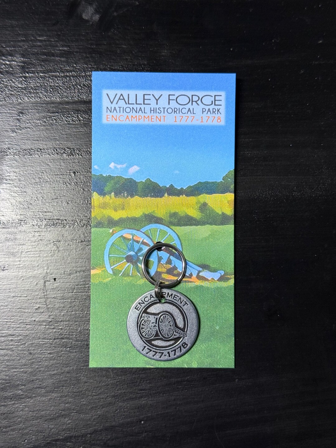 Valley Forge National Historical Park Token Coin Keychain Zipper 1pc ...