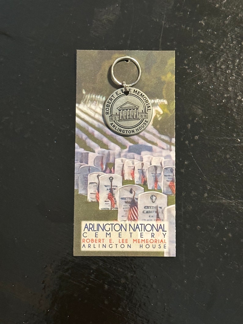 Arlington National Cemetery Token Coin Keychain Zipper Pull 1pc John F ...