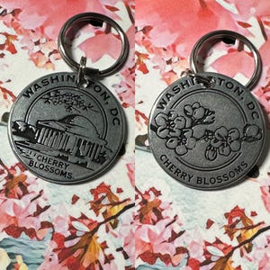 Washington Monument Washington DC Token Coin Keychain Zipper Pull 1pc ...