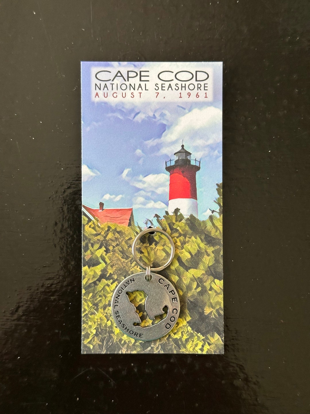 Cape Cod National Seashore Park 1961 Token Coin Keychain Zipper Pull ...