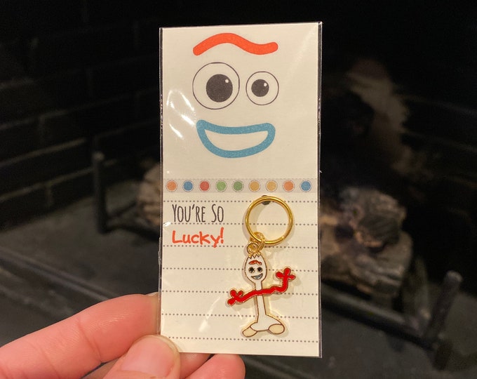 Forky Inspired Earrings, Disney Jewelry, Disney Earrings, Disney ...