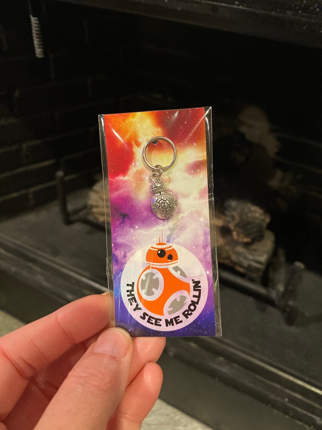 Star Wars BB-8 BB8 Charm Keychain Zipper Pull 1pc 21x12mm the Force ...
