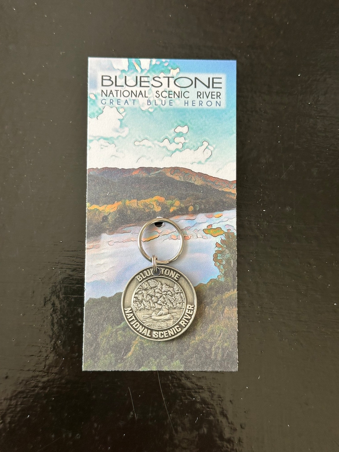 Bluestone National Scenic River Token Coin Keychain Zipper 1pc Deer ...
