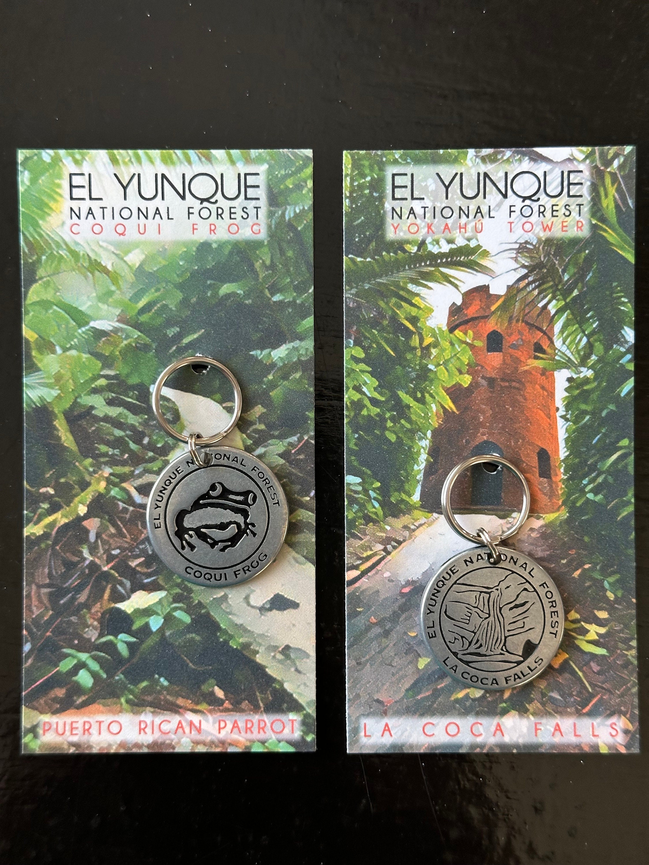 El Yunque National Forest Token Coin Keychain Zipper Pull 1pc Landmark ...