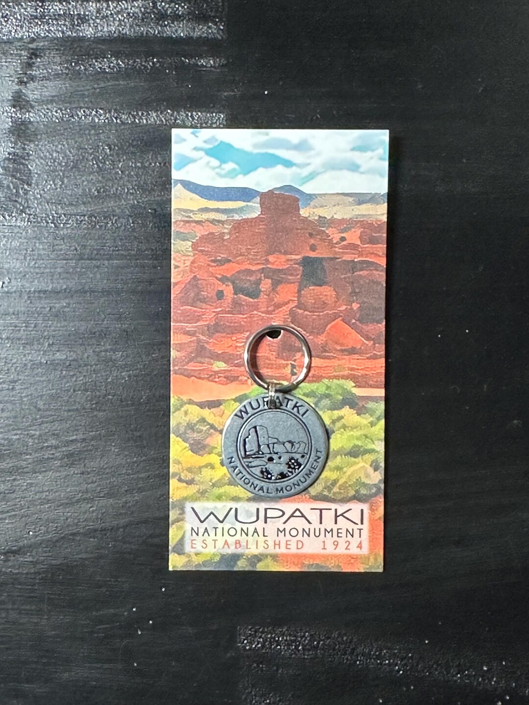 Wupatki National Monument Coin Token Zipper Pull Keychain Zion Ruins ...