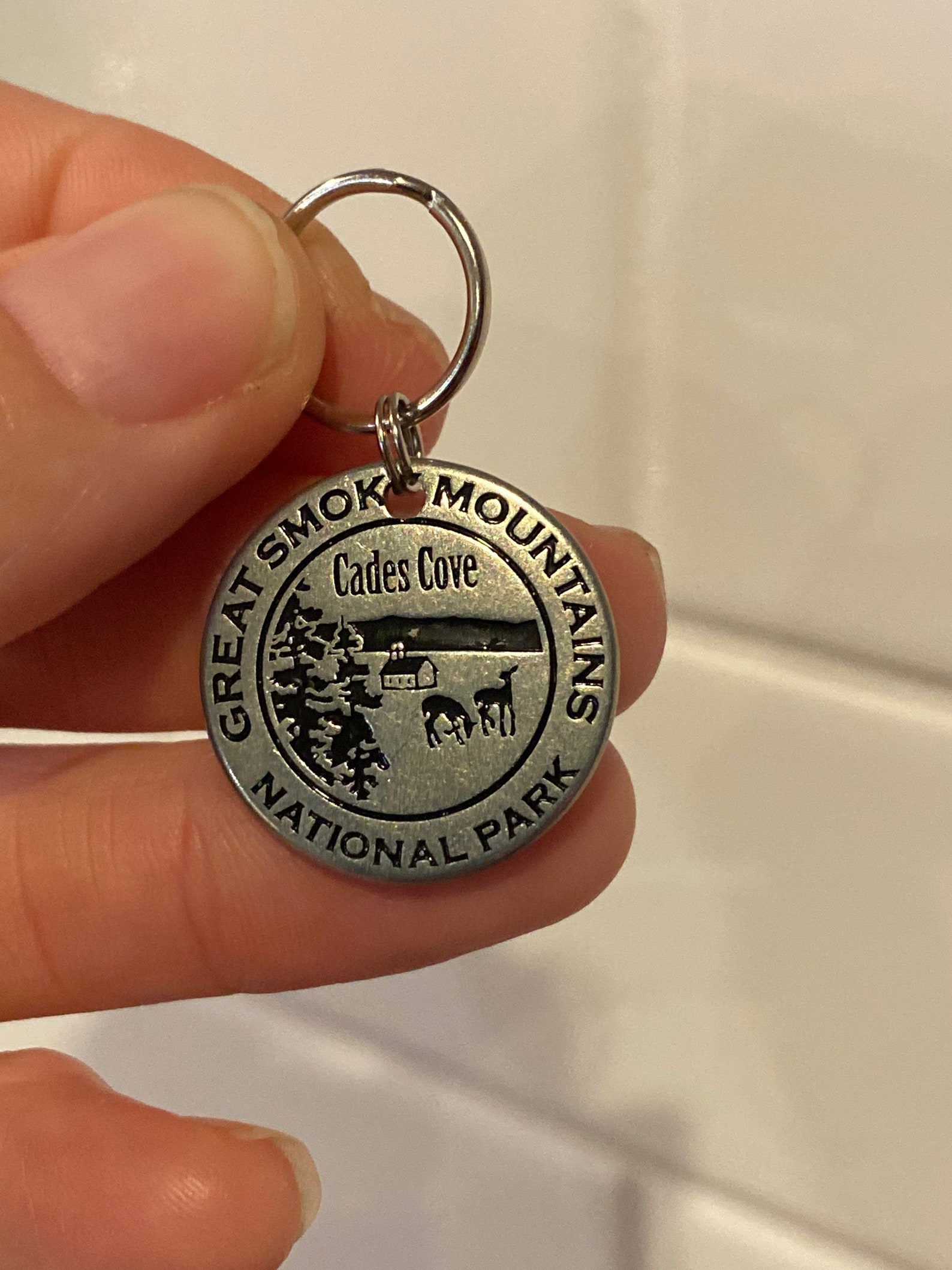 Great Smoky Mountains National Park Token Coins Keychain - Etsy