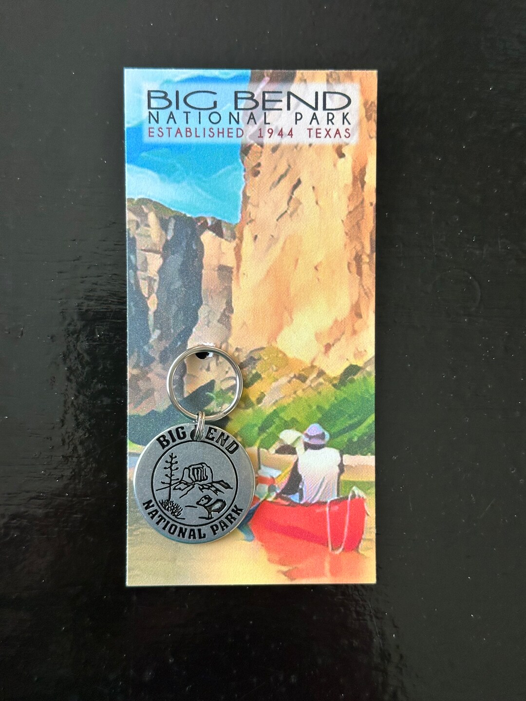 Big Bend National Park Token Coin Keychain Zipper Pull 1pc Established ...