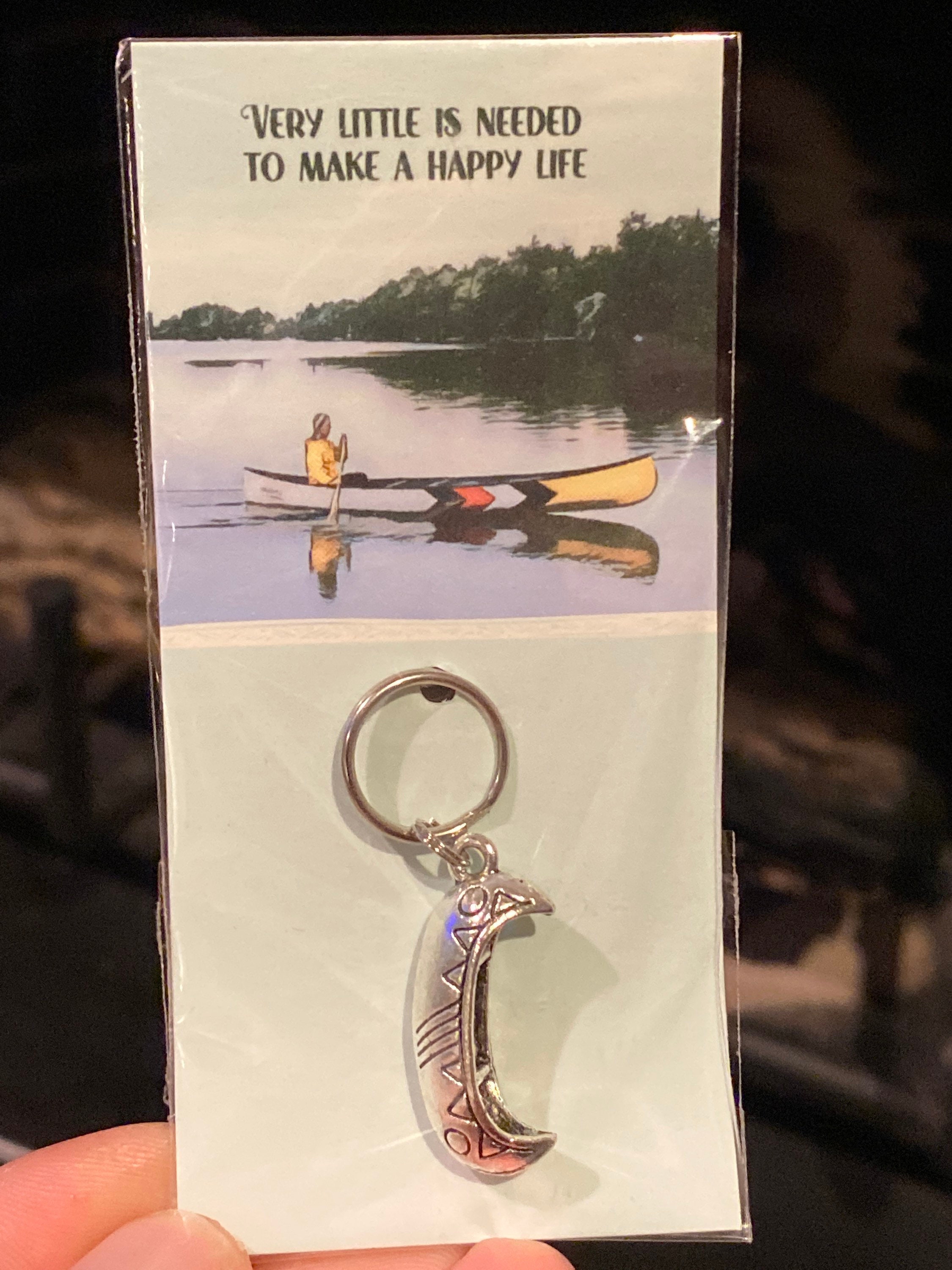 Canoe Charm Keychain Zipper Pull 1pc Very Little is Needed to Make a ...