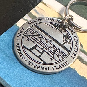 Arlington National Cemetery Token Coin Keychain Zipper Pull - Etsy