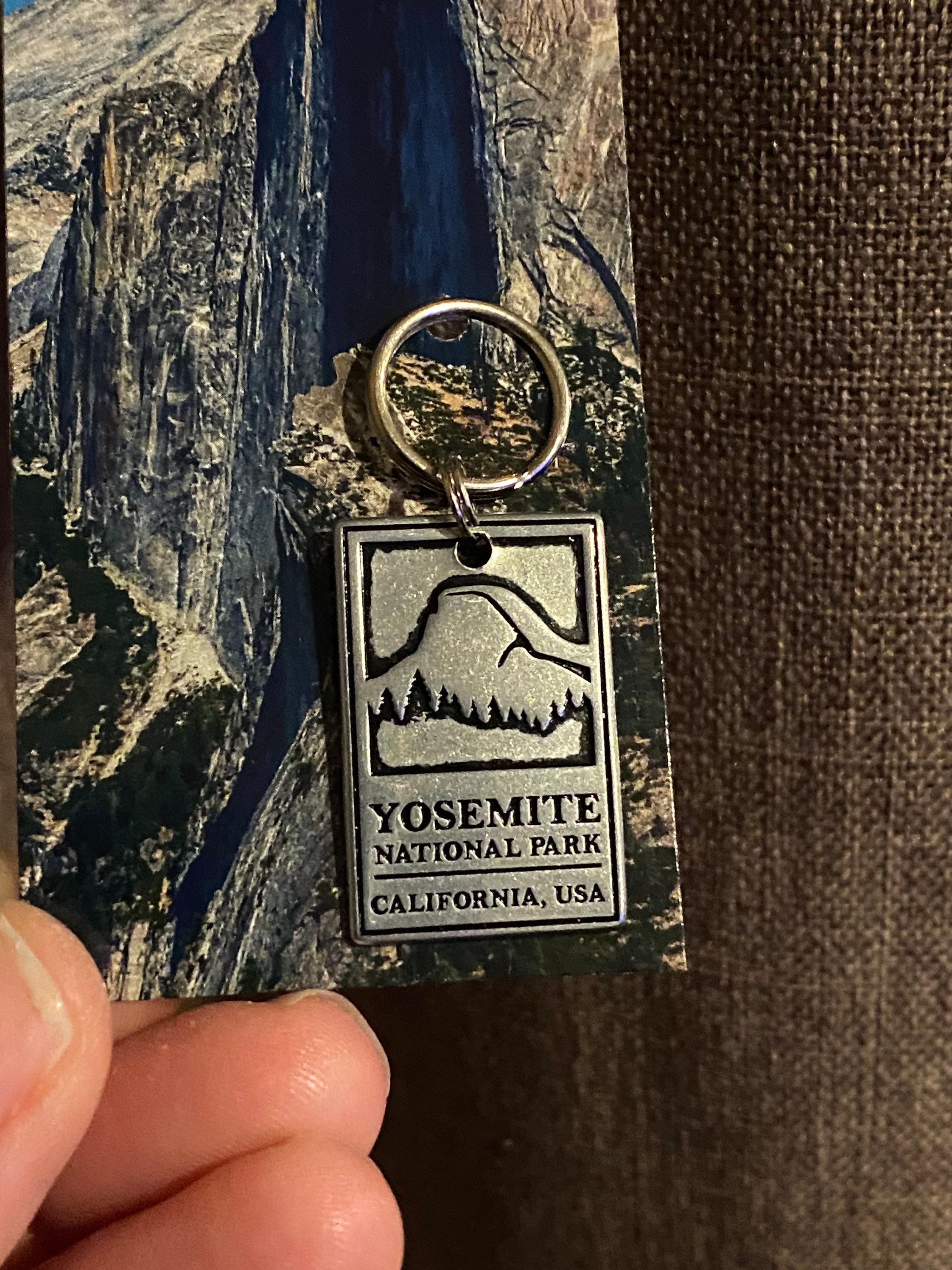 Yosemite National Park Token Coin Keychain Zipper Pull 1pc | Etsy