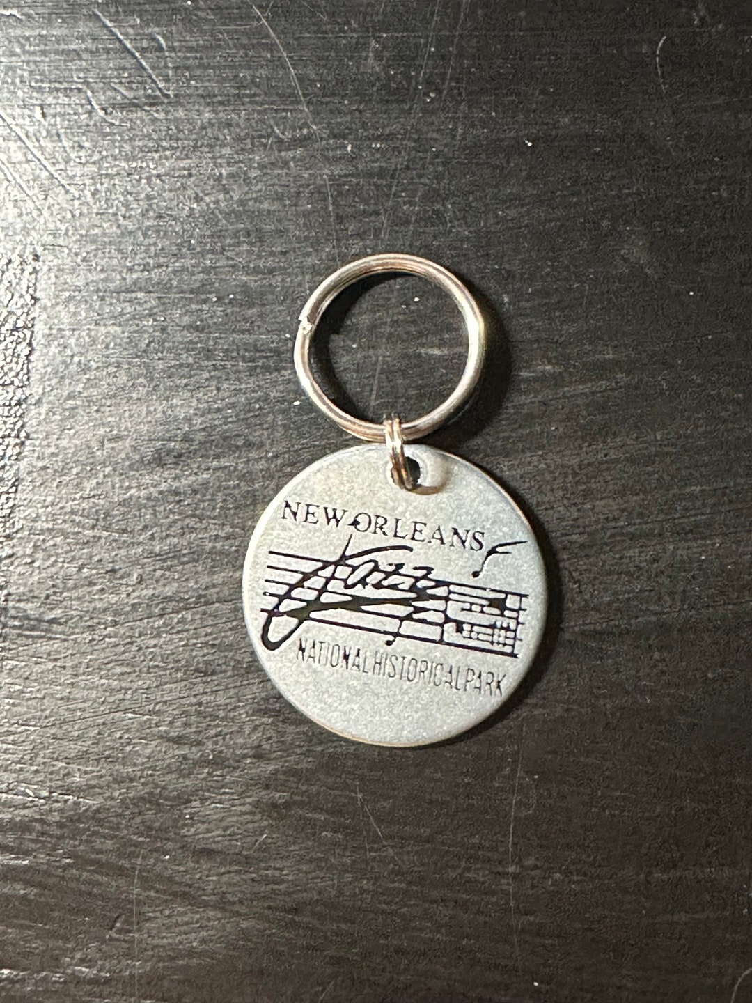 New Orleans Jazz National Historical Park Token Coin Keychain - Etsy