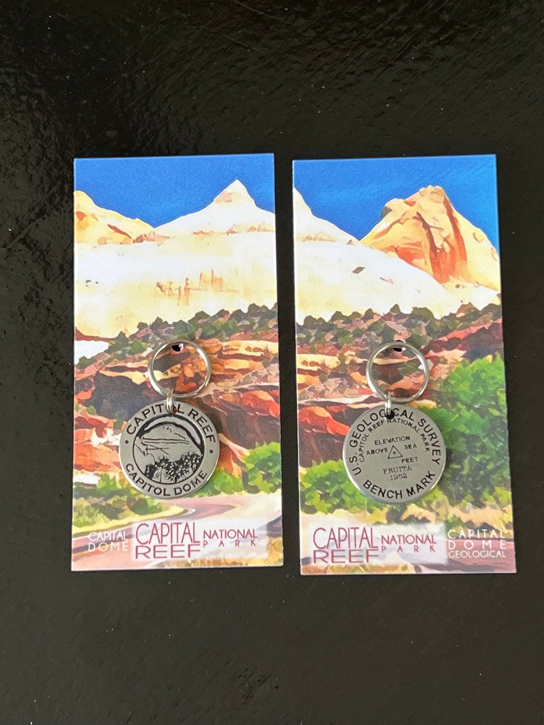 Capital Reef National Park Token Coin Keychain Zipper Pull 1pc Utah ...