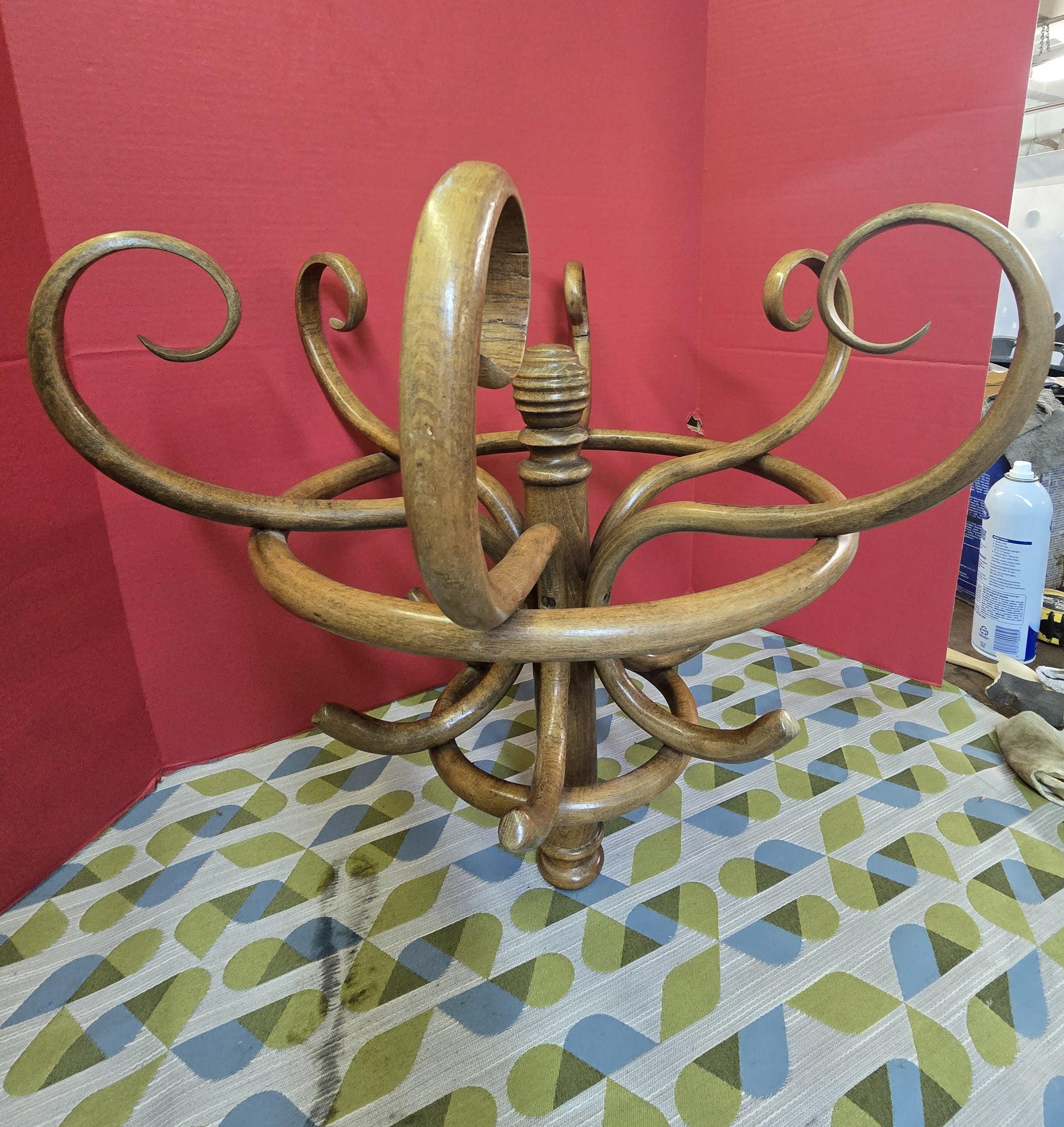 Vintage Modern Thonet Bentwood Coat Rack - Etsy