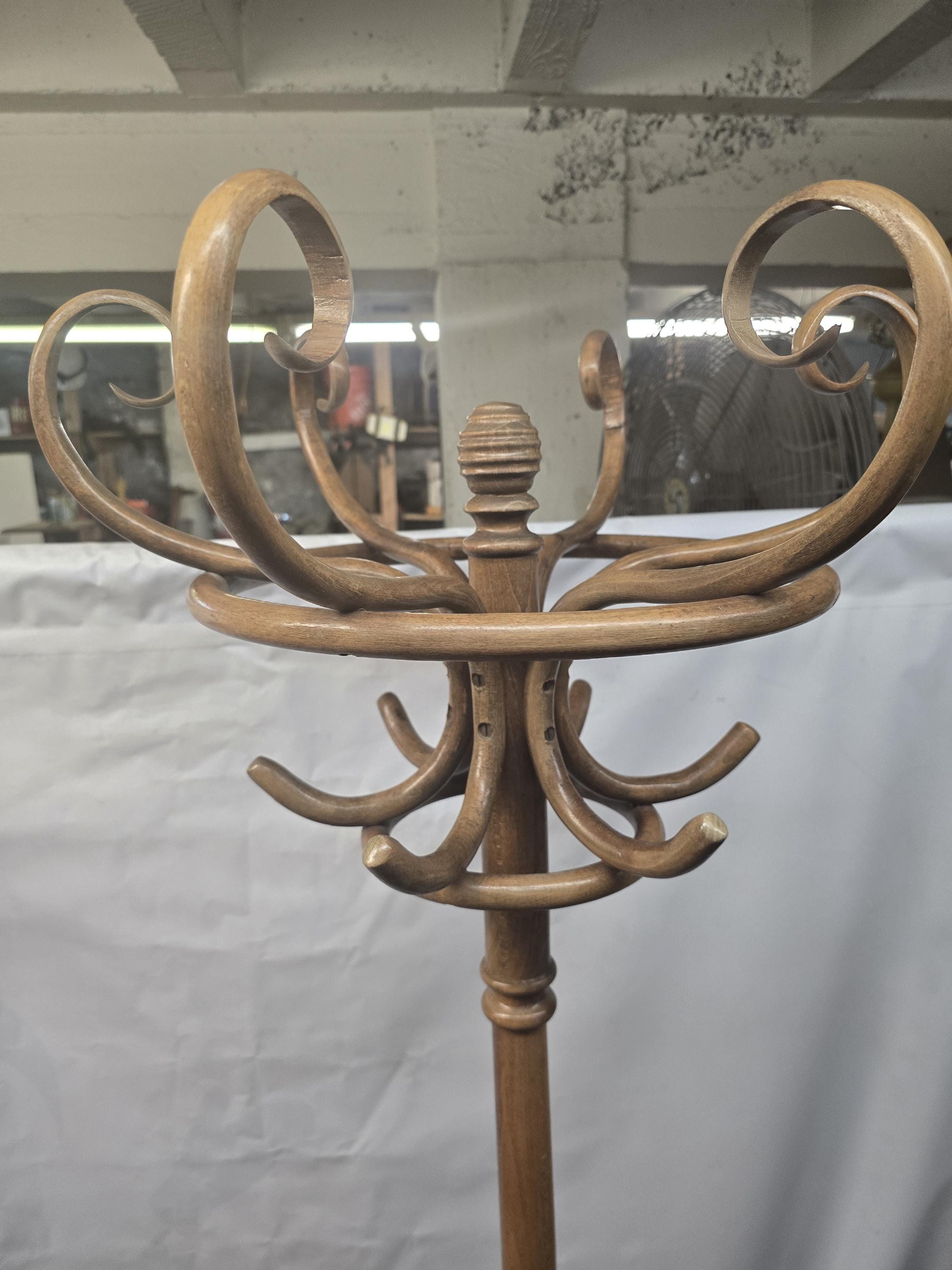 Vintage Modern Thonet Bentwood Coat Rack - Etsy