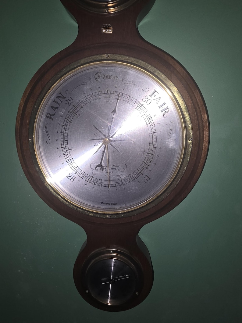 HOWARD MILLER Catalina Style Clock "trw" Plaque - Etsy