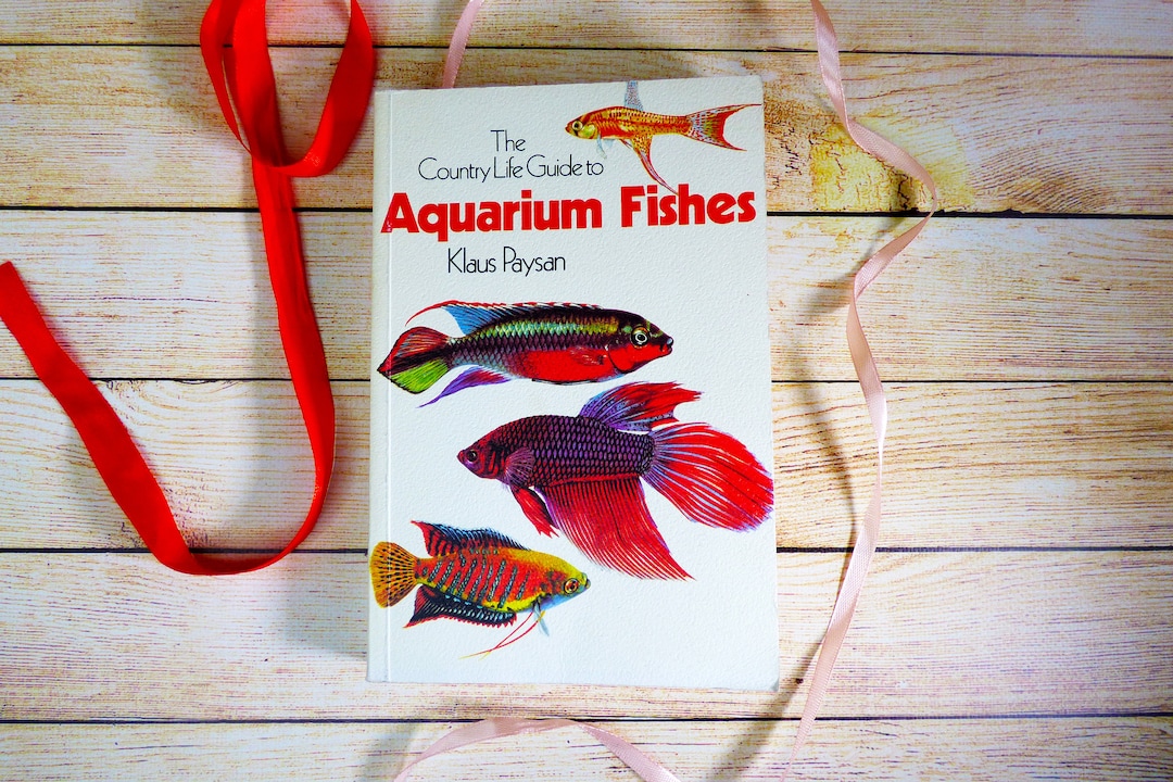 Vintage Aquarium Book Fish Book Aquarium Fish Book Aquarium Fish ...