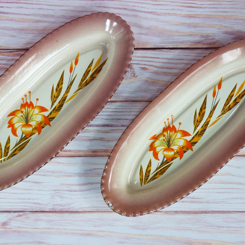 Metal Platter - Etsy