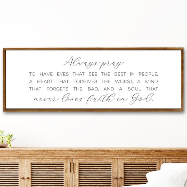 Always Pray - Etsy