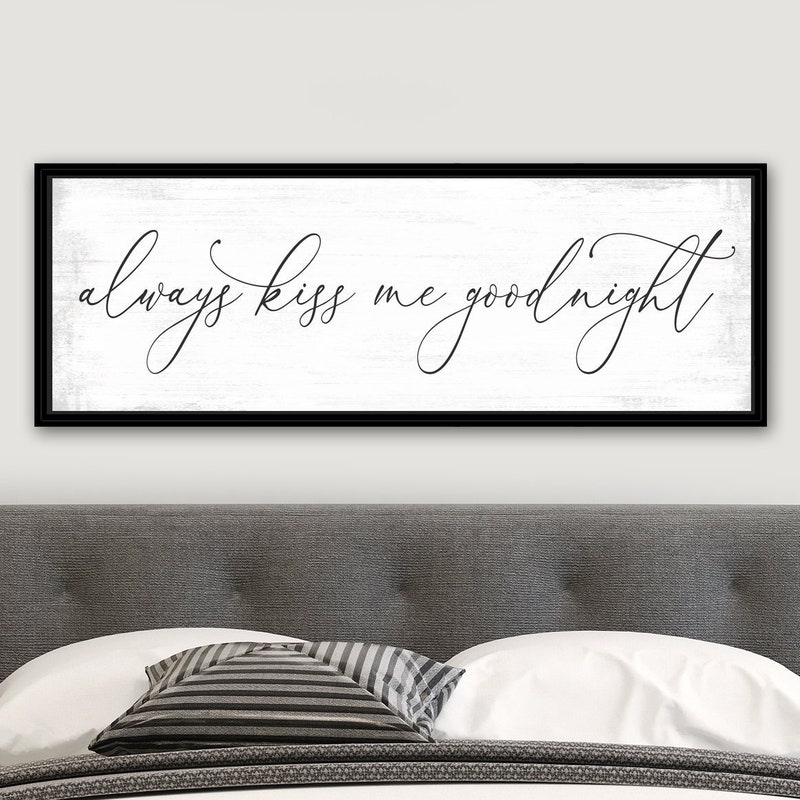 Kiss Me Goodnight - Etsy