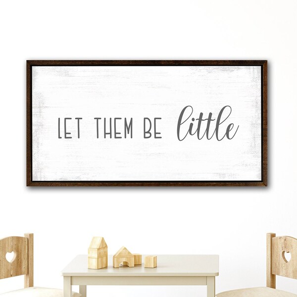 Let Them Be Little - Etsy