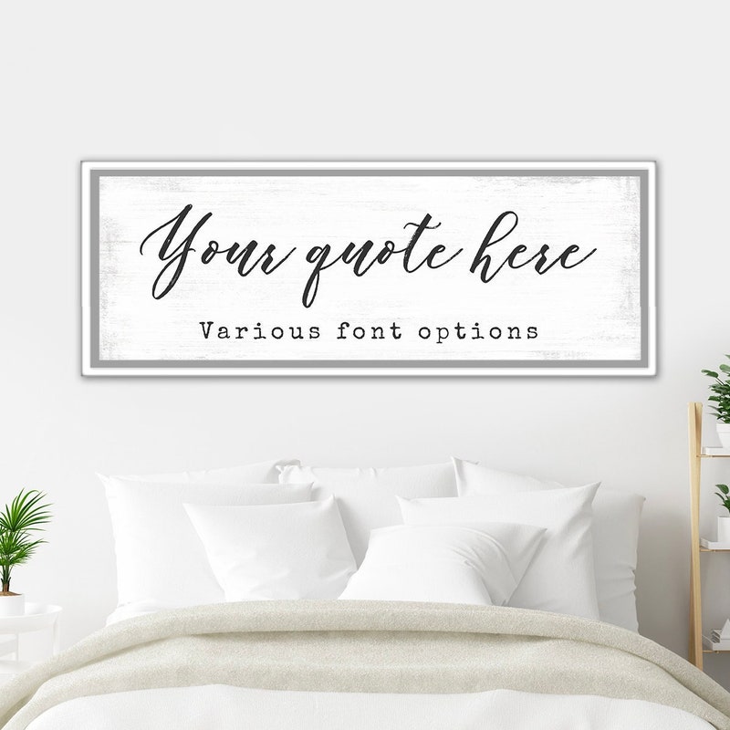 Bedroom Wall Art Over the Bed - Etsy