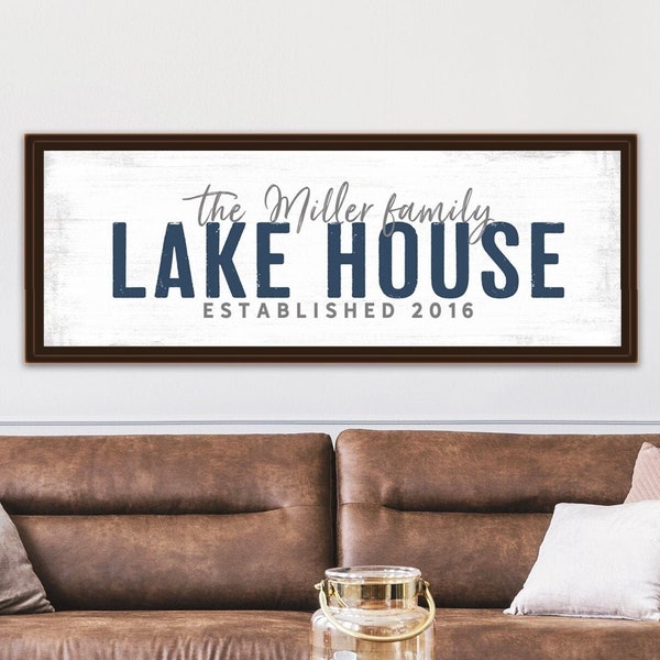 Lake House Sign - Etsy