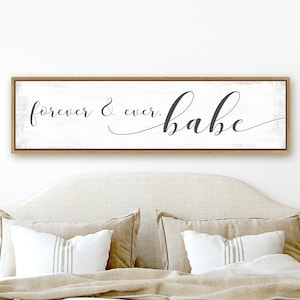 Forever & Ever Babe | Forever and Ever Babe Signs - Etsy
