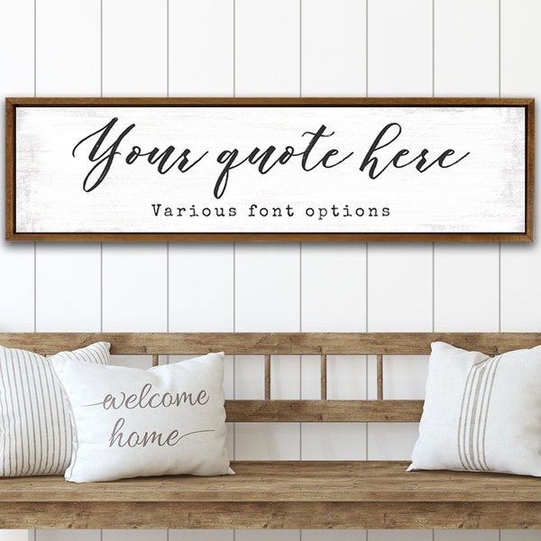 Custom Quote Signs - Etsy