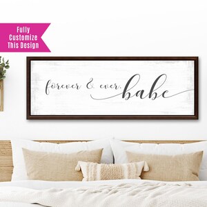 Forever & Ever Babe | Forever and Ever Babe Signs - Etsy