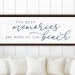 Beach Memories Sign | Beach House Wall Art | the Best Memories Are Made ...