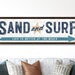 Personalized Beach House Sign | Sand and Surf | Life is Better at the ...