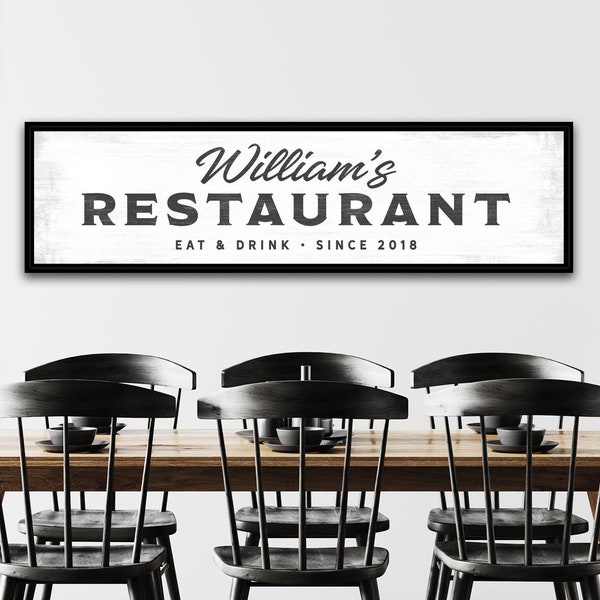 Restaurant Sign - Etsy