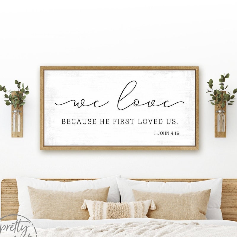 He First Loved Us - Etsy