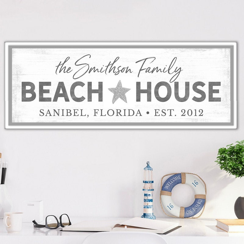 Beach House Signs - Etsy