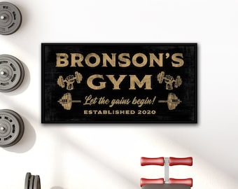 Home Gym Signs - Etsy