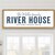 Custom River Sign Welcome to the River House Personalized River House ...