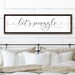 Let's Snuggle Sign Let's Snuggle Lets Snuggle - Etsy