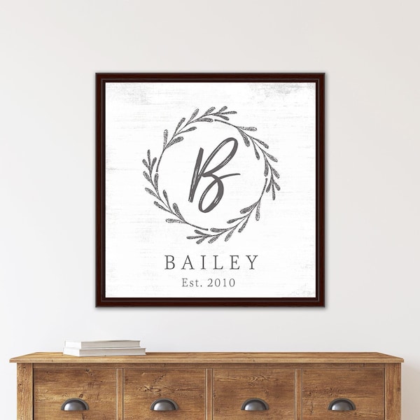 Initial Wall Decor - Etsy