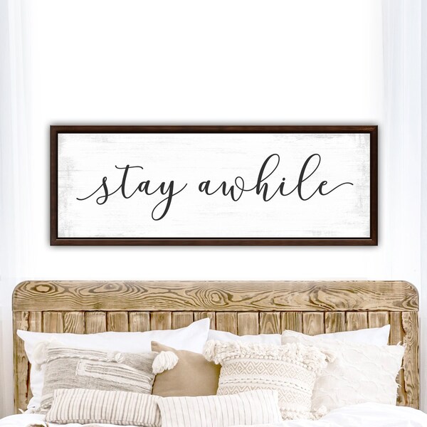 Stay Awhile - Etsy