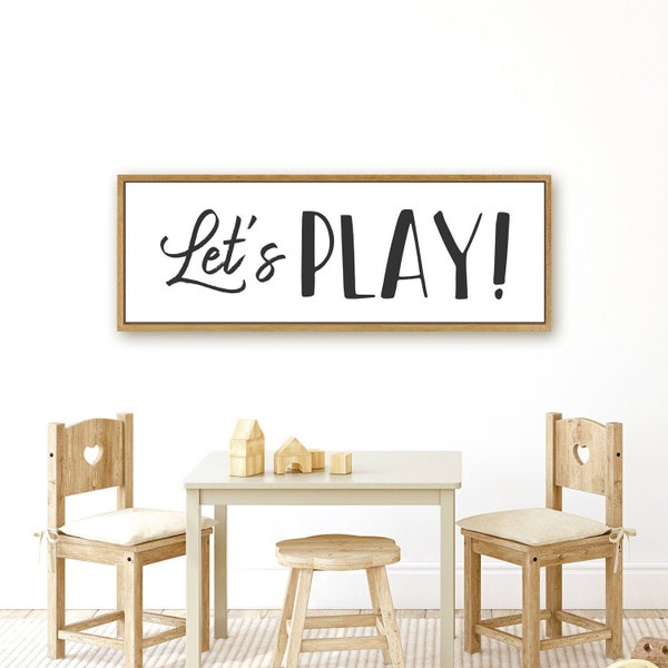 Play Sign - Etsy